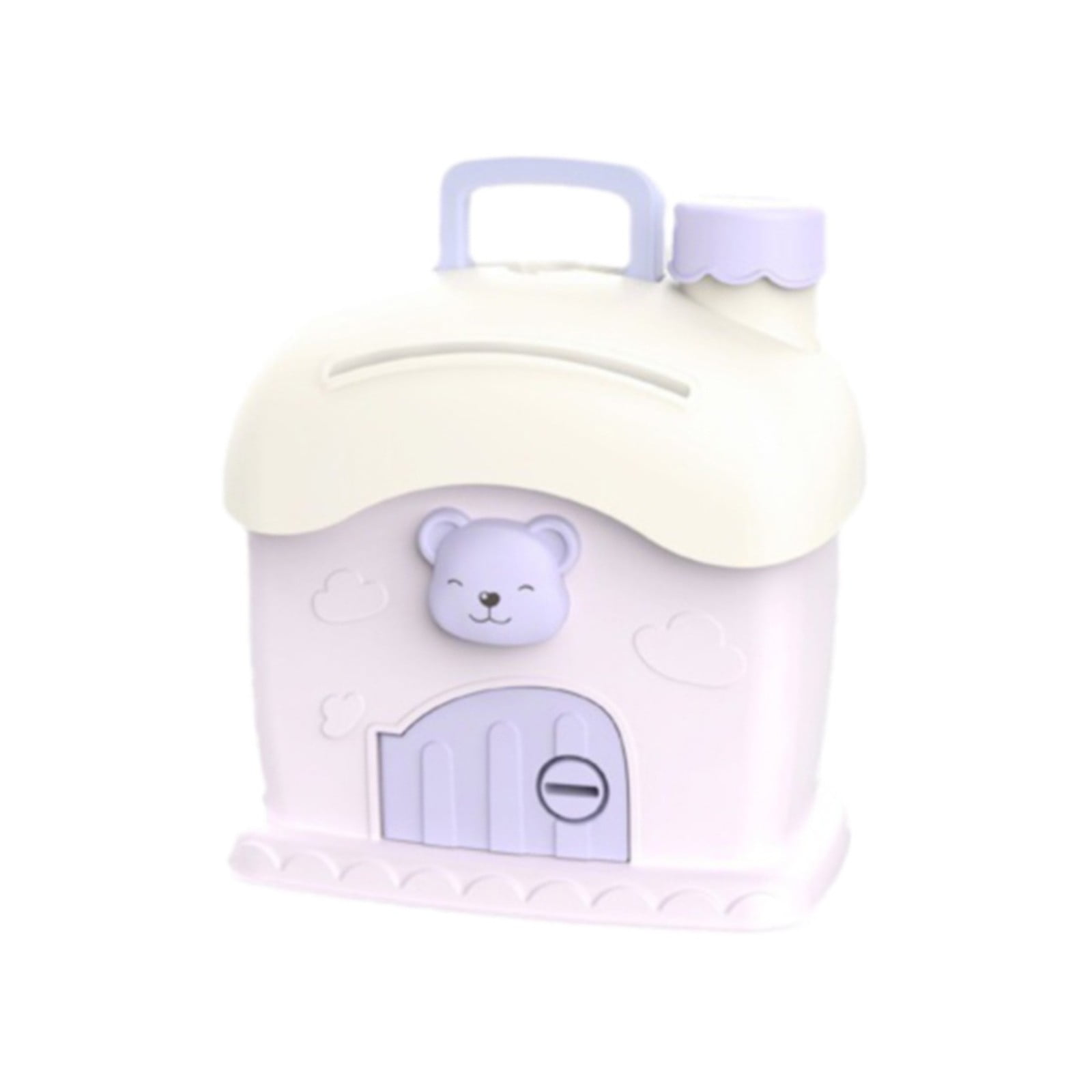 Cream House Money Coin Bank Box, Fairy Tales Cottage Piggy Bank with ...