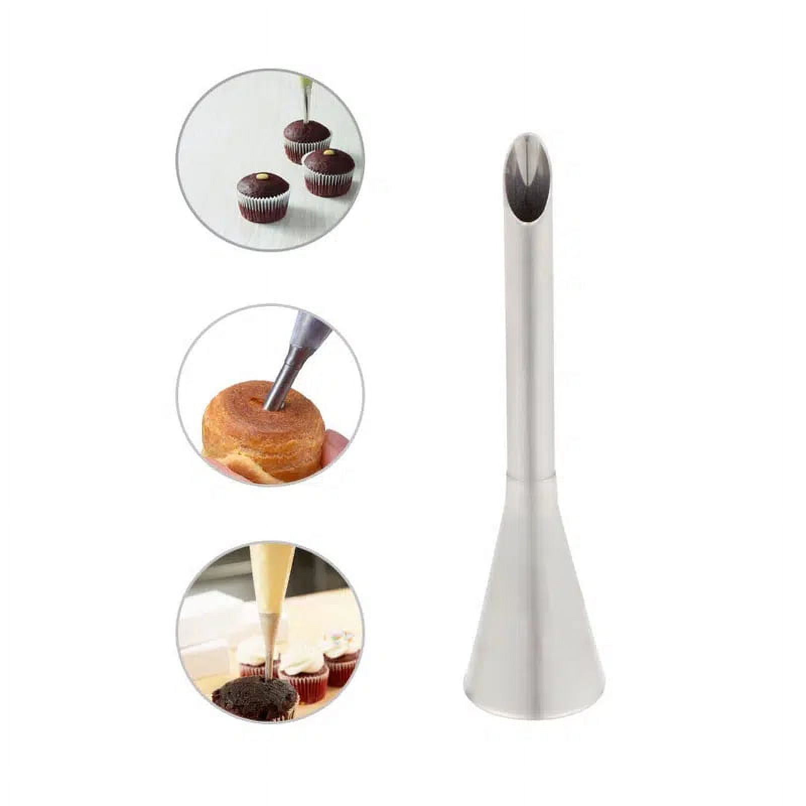 Cream Icing Piping Nozzle Tip Stainless Steel Long Puff Nozzle Tip ...