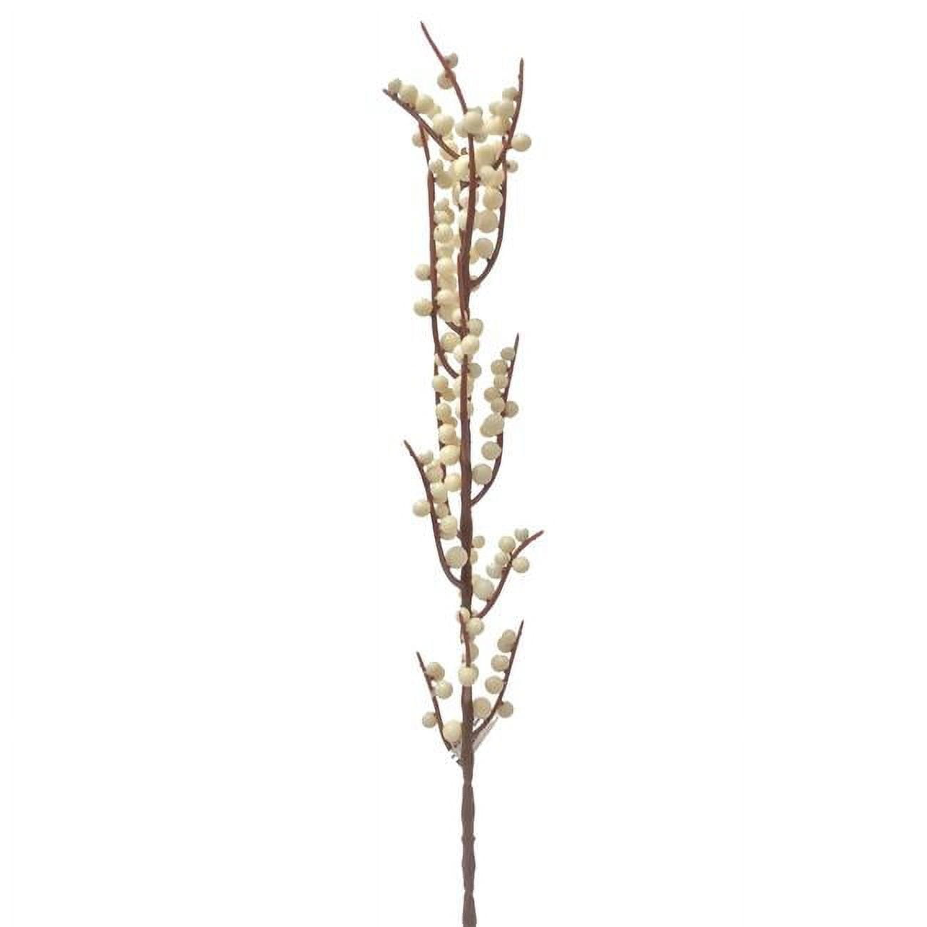 Cream Ilex Berry Branch Faux Plants & Trees - Walmart.com
