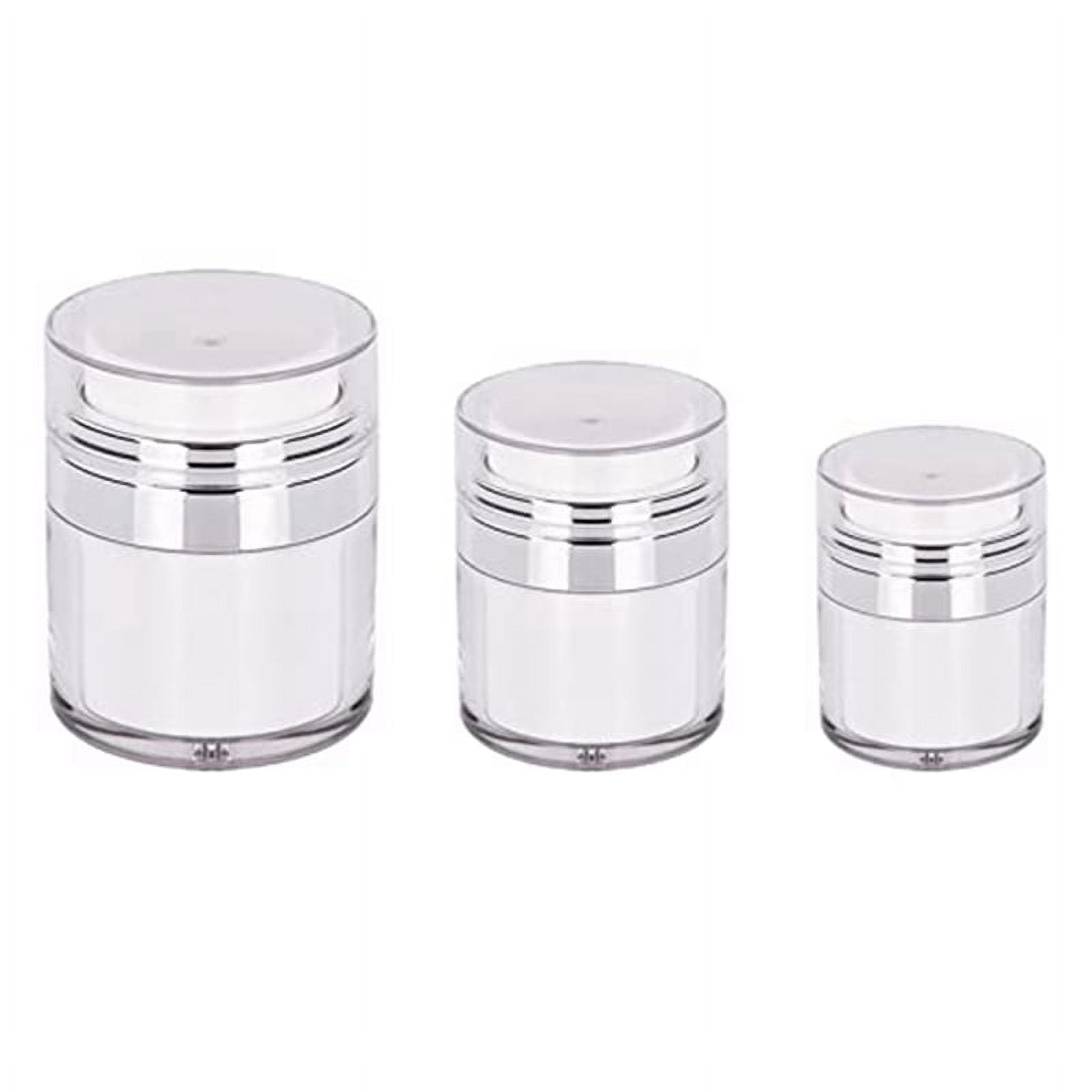 Cream Jar Vacuum Bottle, Airless Pump Jar Bottles Portable Lotion ...