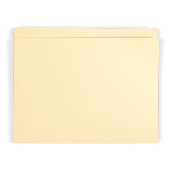 Cream Legal File Folders Archival Quality, 1 Inch Full Tabs for ...