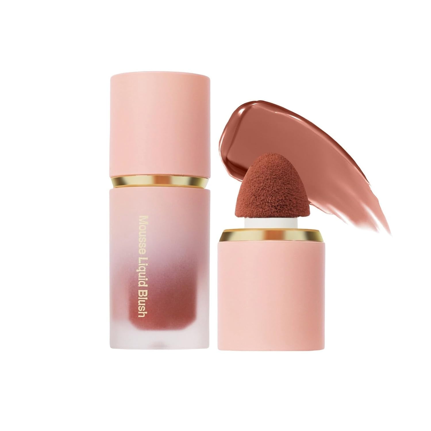 Cream Liquid Blush Stick for Cheeks Makeup with Sponge Tip, Rubor ...