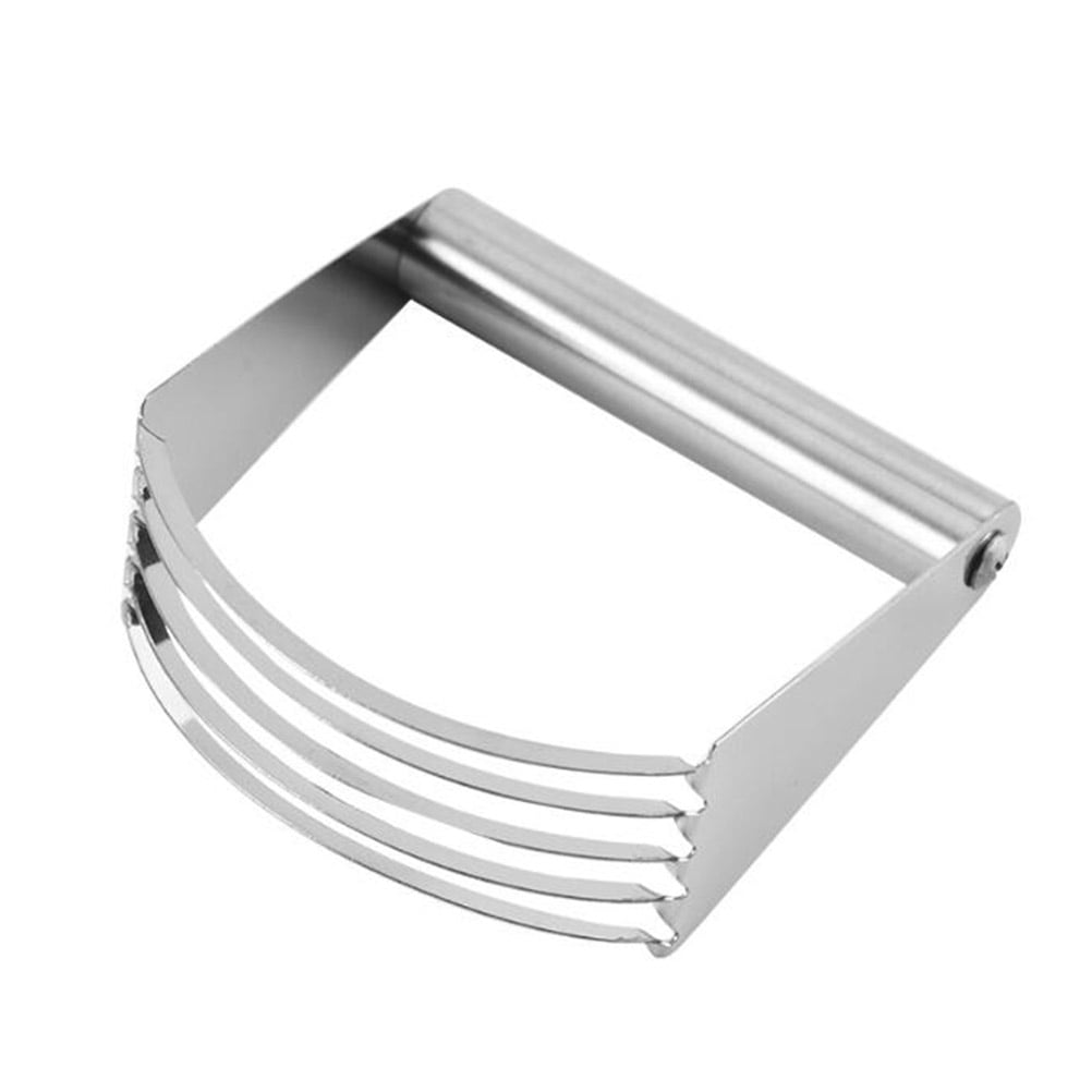 Stainless Steel Pastry Cutter for Blending and Cream Silver Easy to 7.5 ...