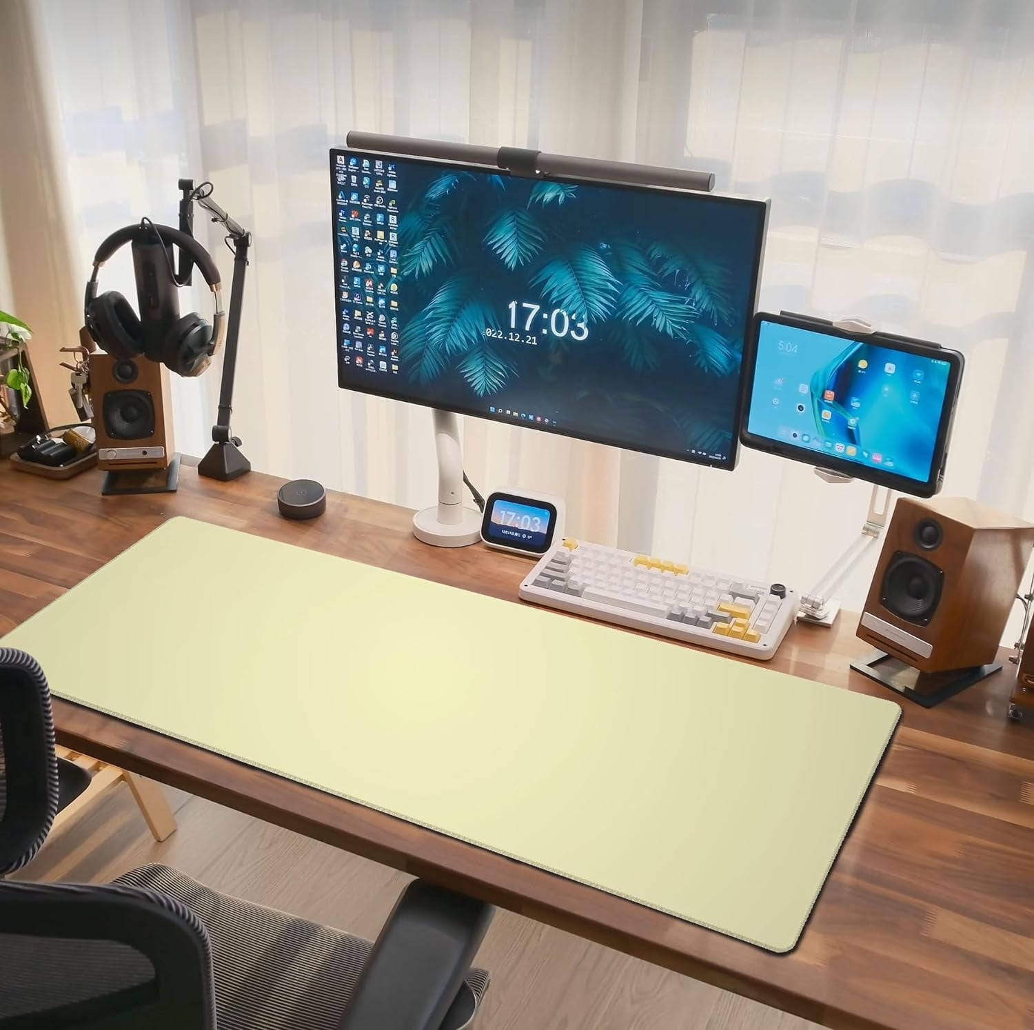 Cream Mouse Pad Extended Large Gaming Mousepad XL Big Long Oversized ...