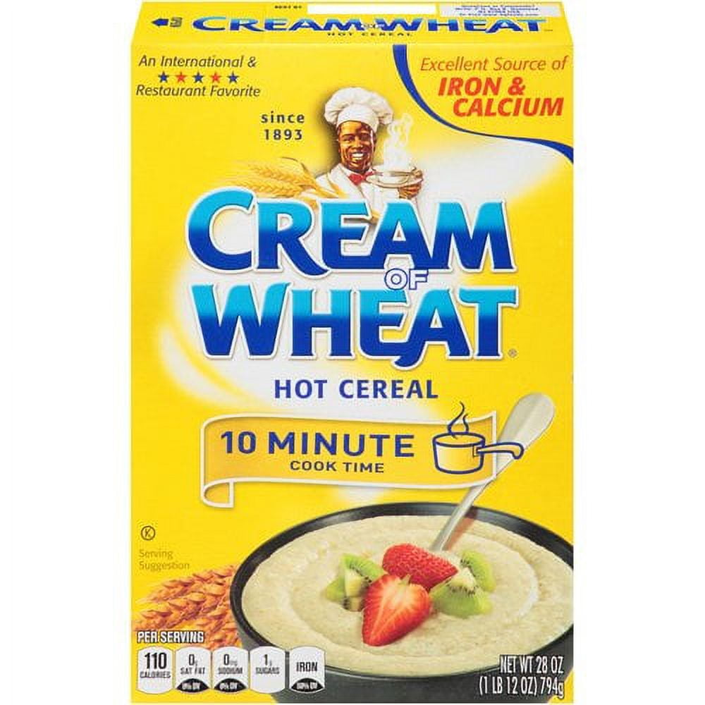 Cream Of Wheat Cereal Cream Wheat Regular, 28 oz - Case of 12 - Walmart.com