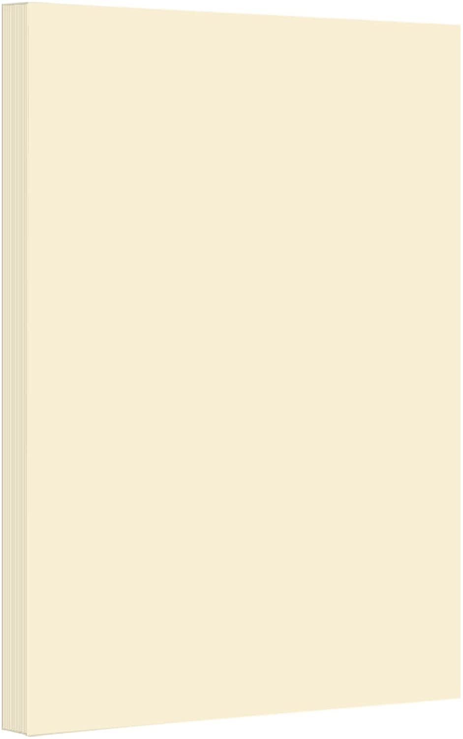 Cream Pastel Color Card Stock | 67Lb Cover Cardstock | 8.5" x 14 ...