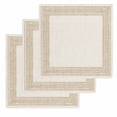 Cream Retro Greek Key Kitchen Dish Towels for Drying Dishes Set of 3 ...