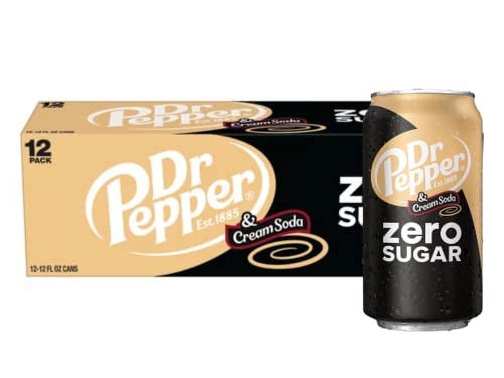 Cream Soda And Zero Cream Soda Cans, 12 Ounces Bundled By (Zero Cream ...