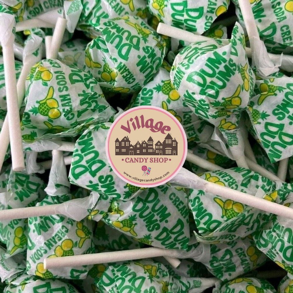 Dum Dums Cream Soda Lollipops, 35 Count, Resealable Pouches - Walmart.com