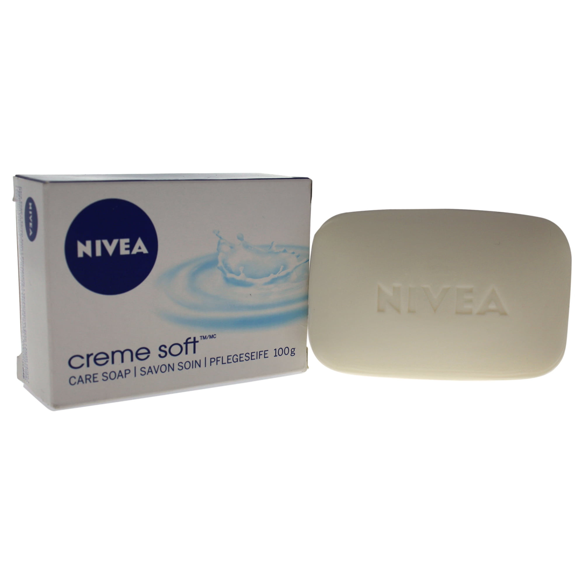 Cream Soft Bar Soap by Nivea for Unisex - 3.5 oz Soap - Walmart.com