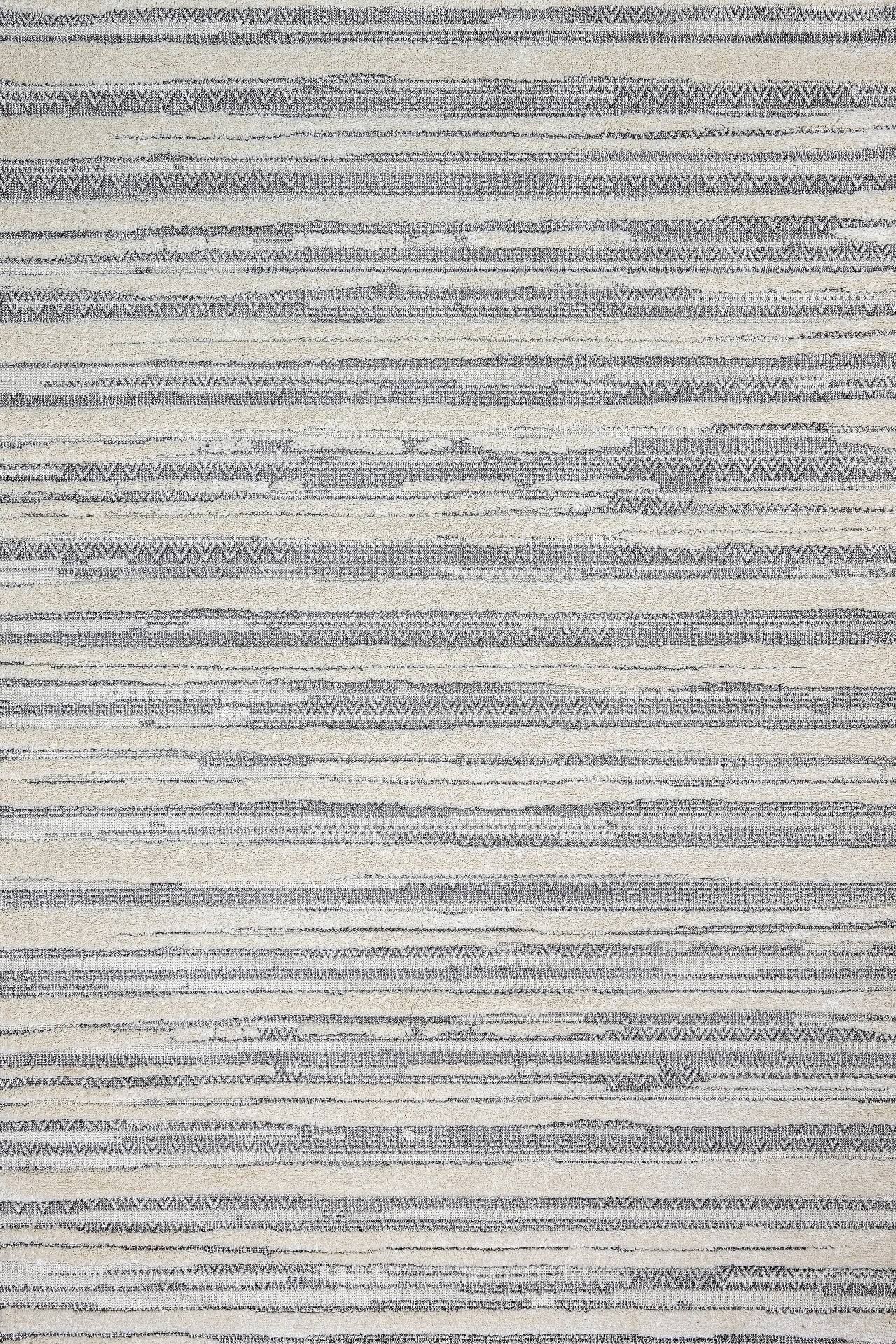 Cream Striped Area Rugs for Living Room Washable Rugs Boho Moroccan ...