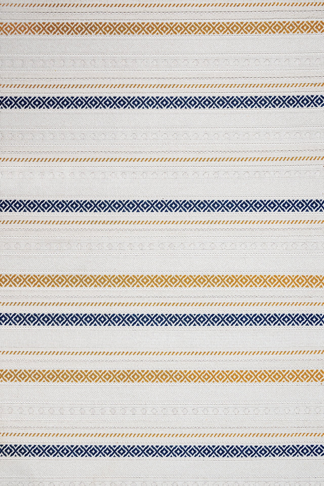 Cream Striped Area Rugs for Living Room Washable Rugs Boho Moroccan ...