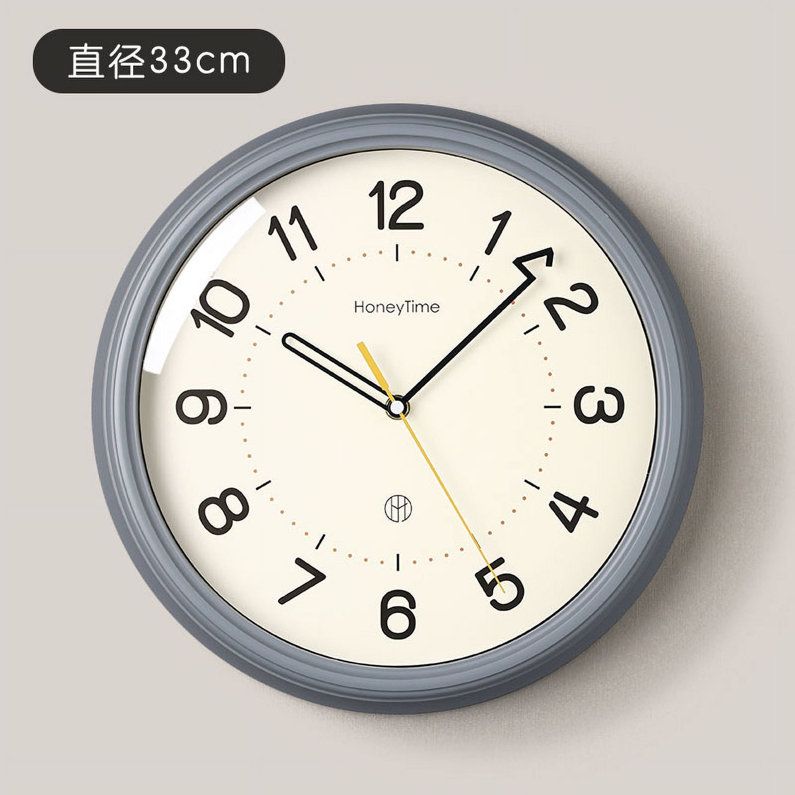 Cream Style Wall Clock Home Living Room 2024 New Creative Pocket Watch ...