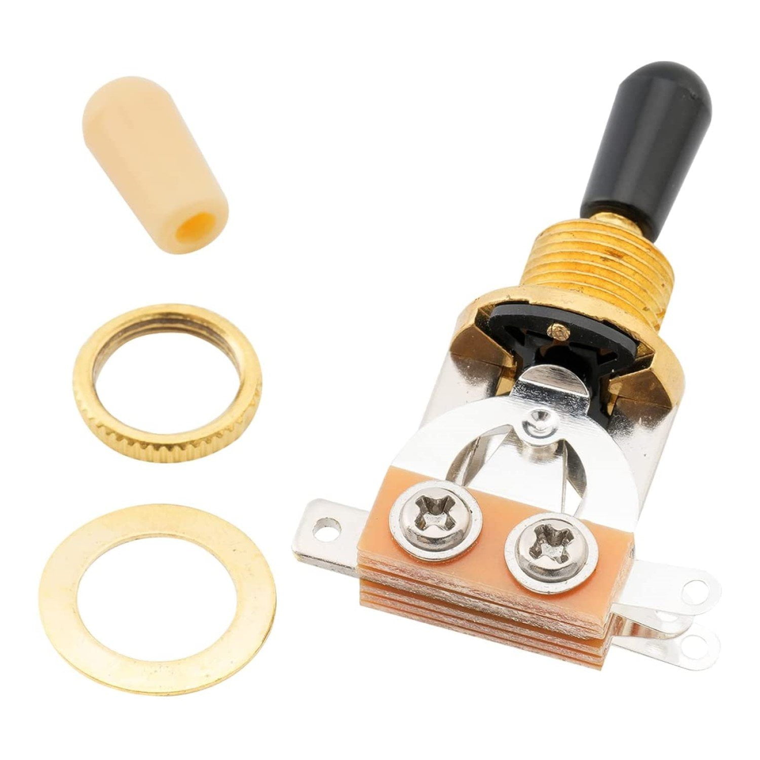 Cream Tip 3 Way Switch Pickup Electric Guitar Selector Toggle Les Paul ...