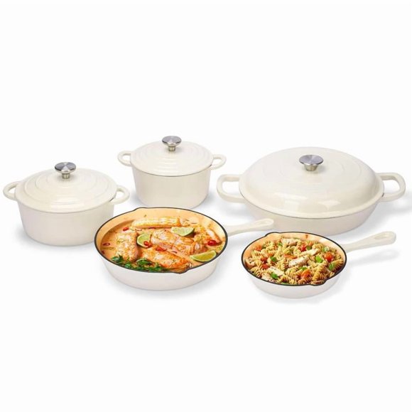 Ceramic Coated Cast Iron Cookware