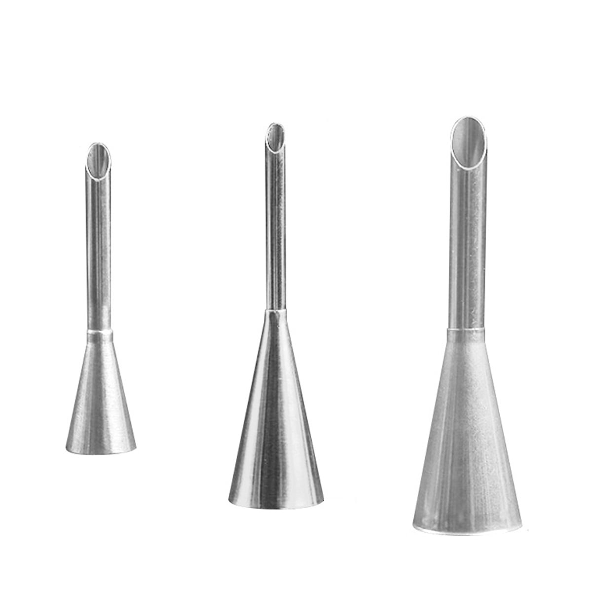 Cream frosting pipe nozzle, professional stainless steel long cream ...