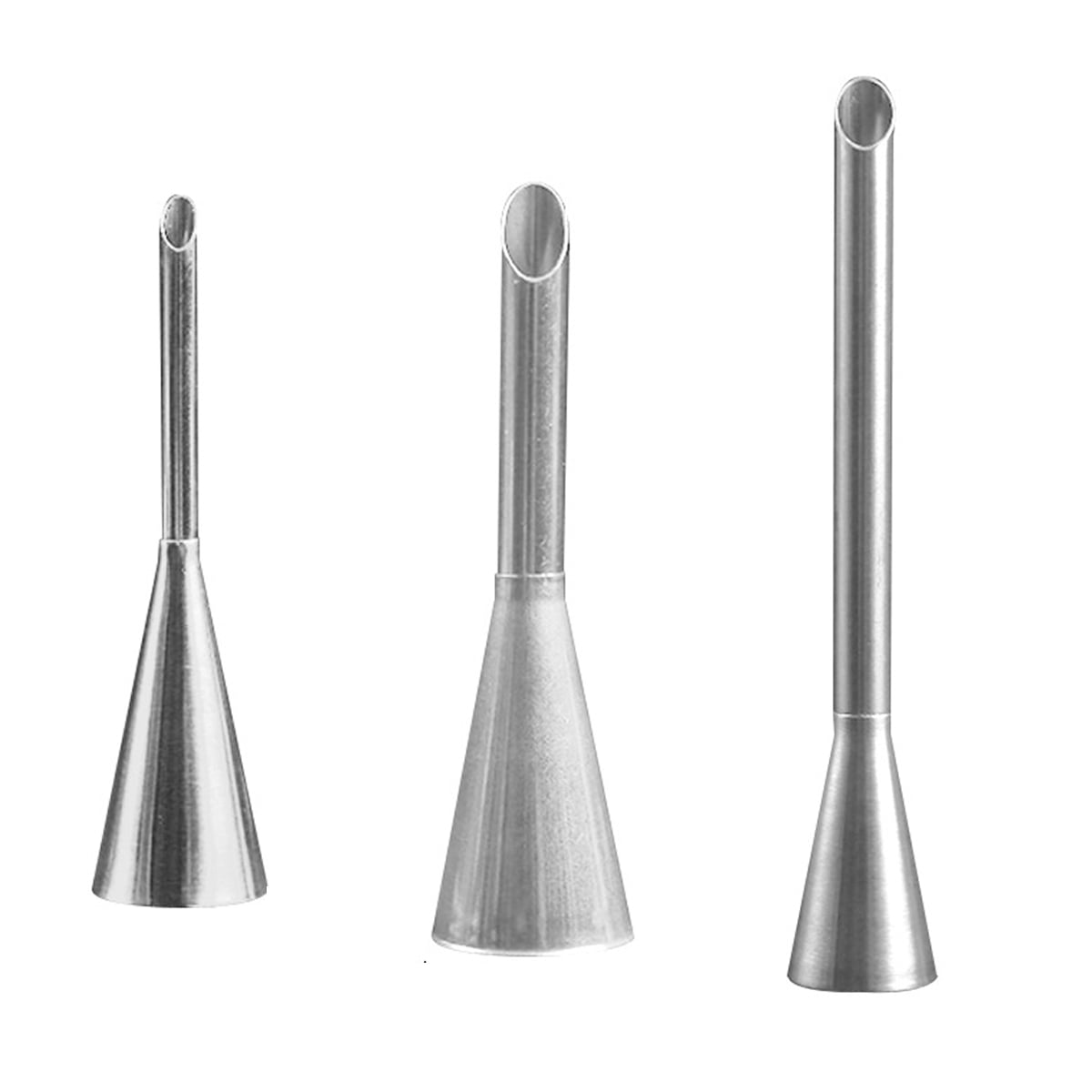 Cream frosting pipe nozzle, professional stainless steel long cream ...