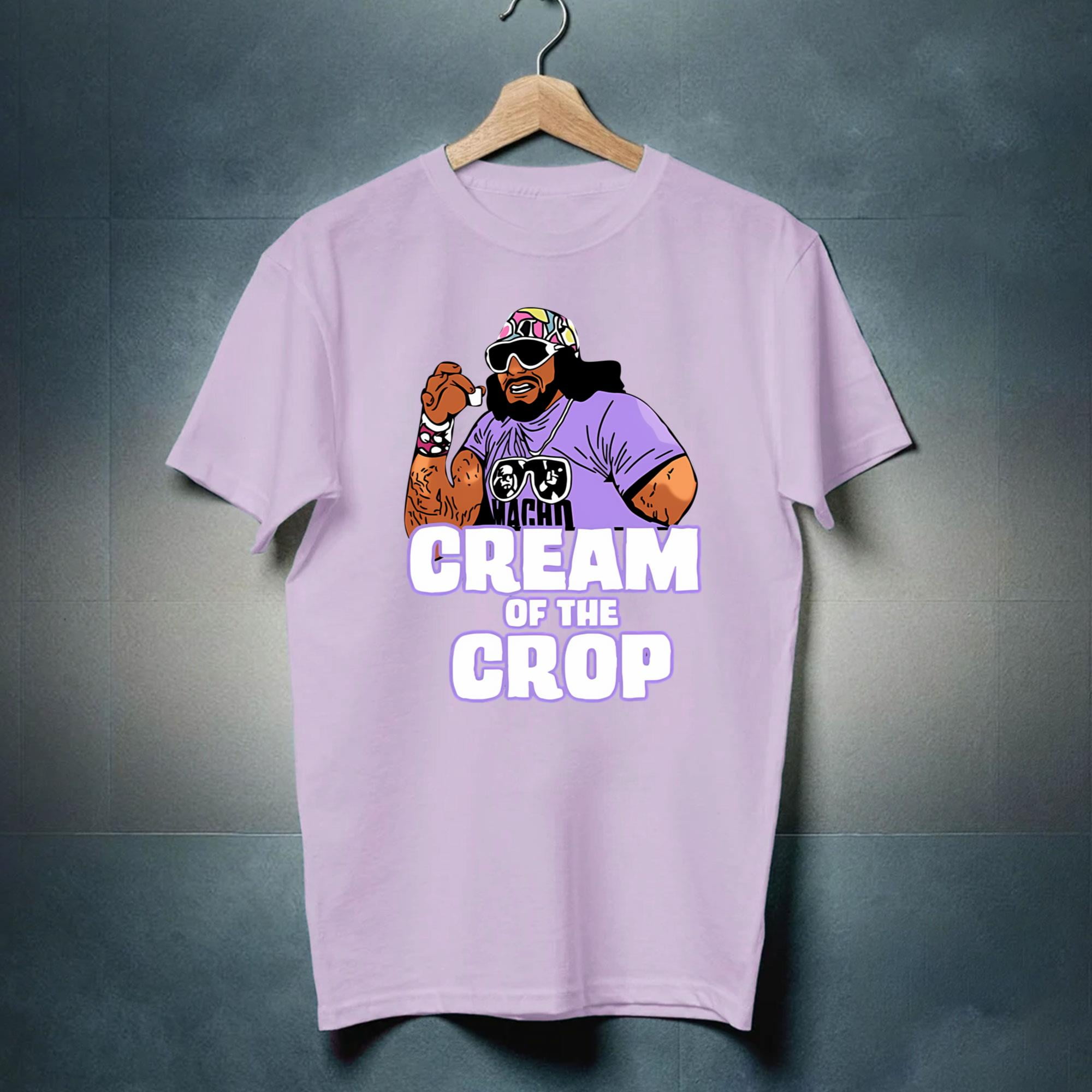 Cream of the Crop Wrestling Tribute Shirt, Retro Ring Legend Graphic ...