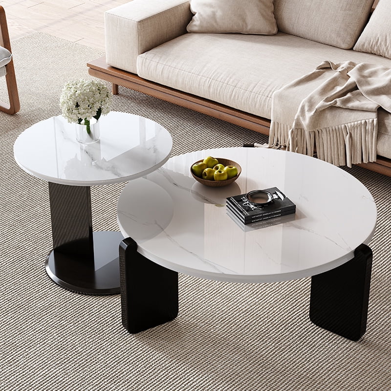 Cream style home tea table with solid wood coffee table - Walmart.com