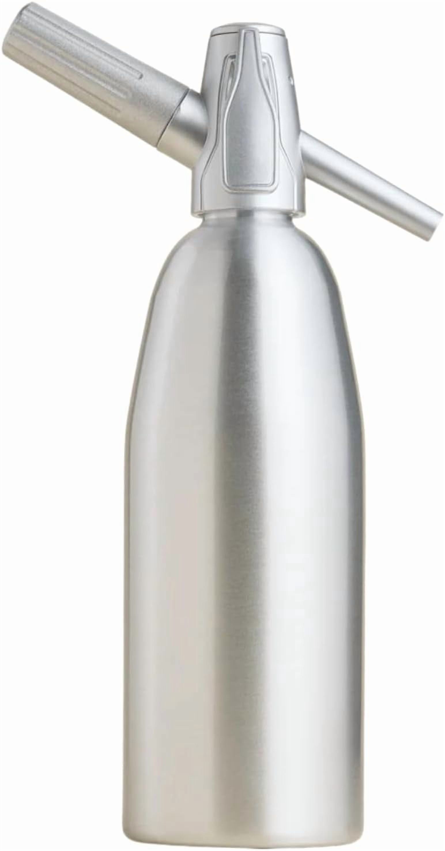 CreamRight Soda Siphon,Aluminum Sparkling Water Maker and Seltzer ...