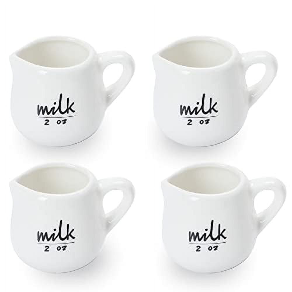 Creamer Pitcher with Handle,Ceramics Milk Creamer Container for Milk ...