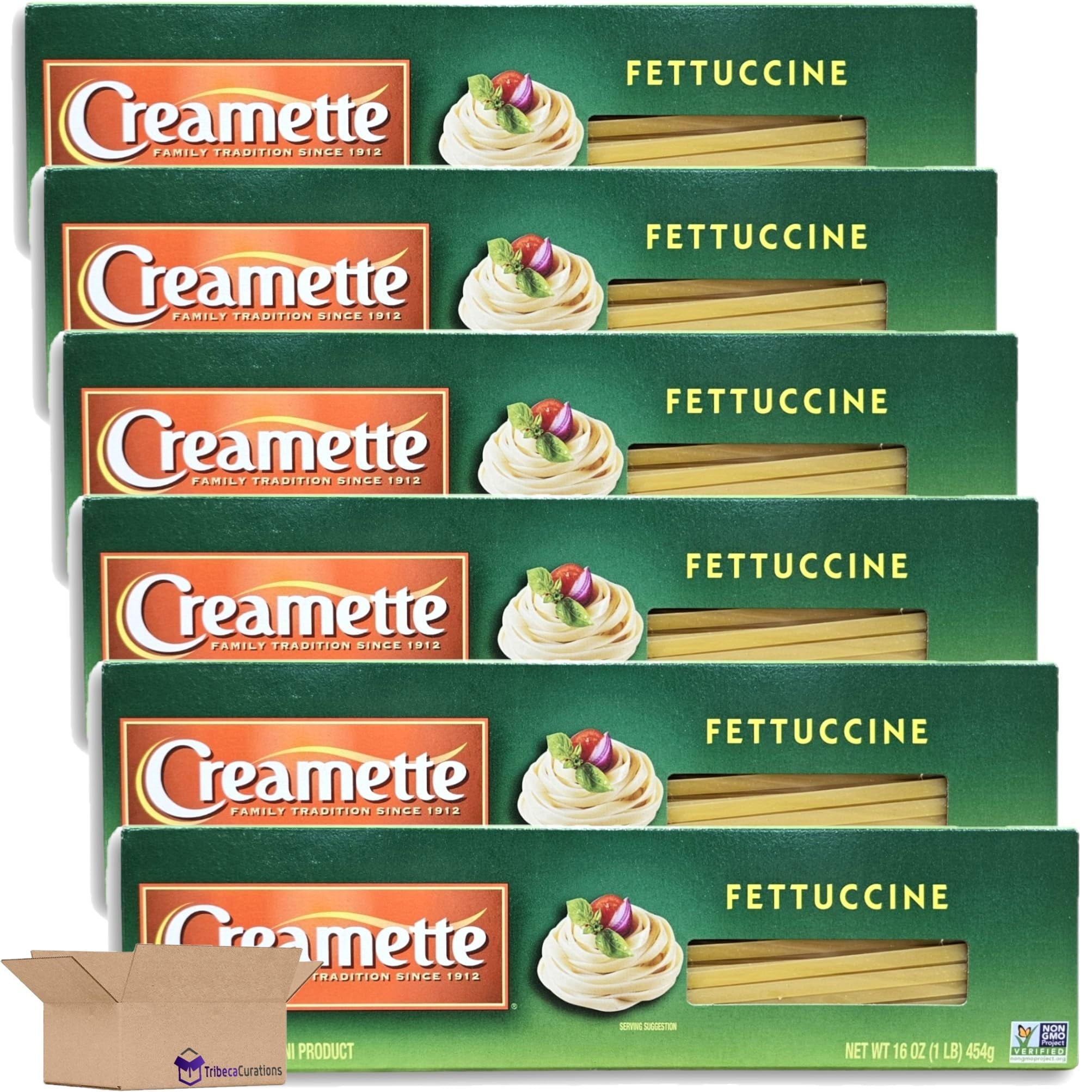 Creamette Creamette Fettuccine Pasta Value Pack 16 Ounce | Pack of 6 ...