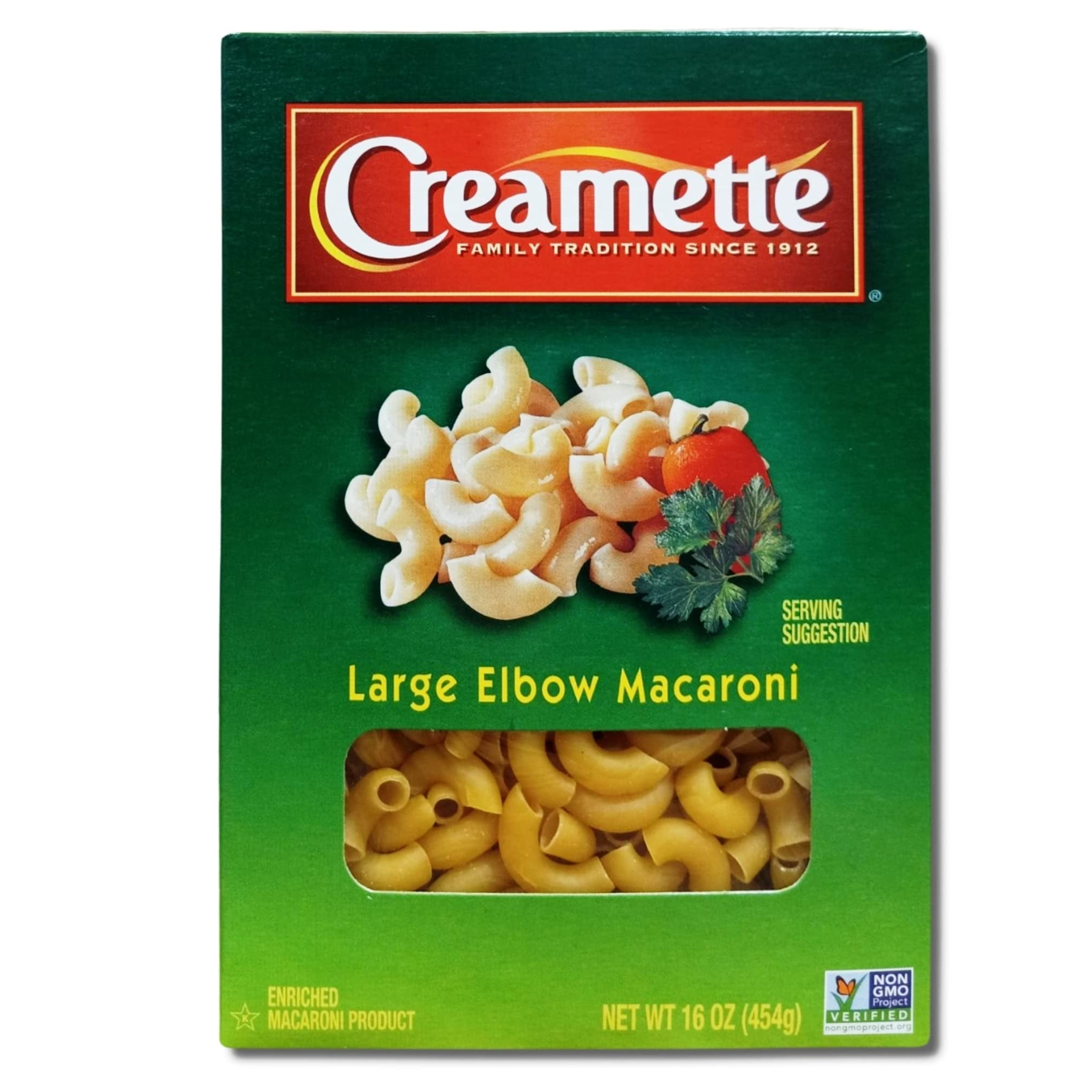 Creamette Bulk Large Elbow Macaroni Value Pack, Non-GMO, 16 Ounce Box ...