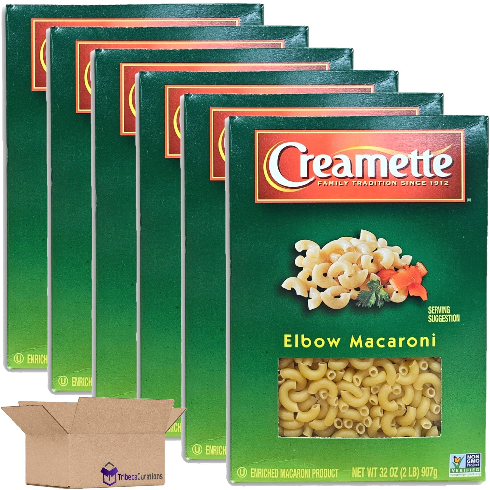 Creamette Creamette Elbow Macaroni Pasta Value Pack 32 Ounce | Pack of ...