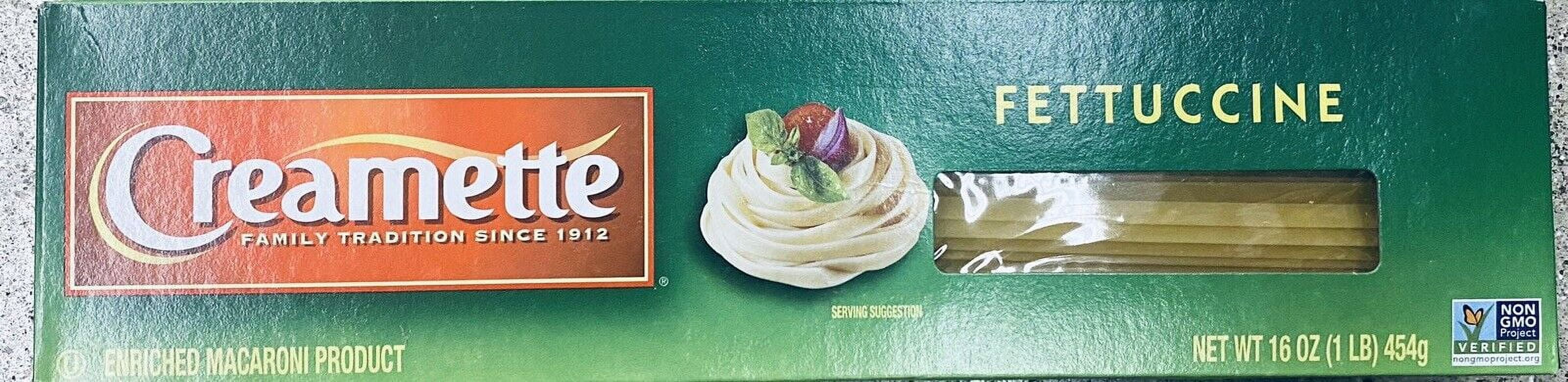 Creamette Pasta FETTUCCINE Noodles NON GMO 16 oz Box - Walmart.com