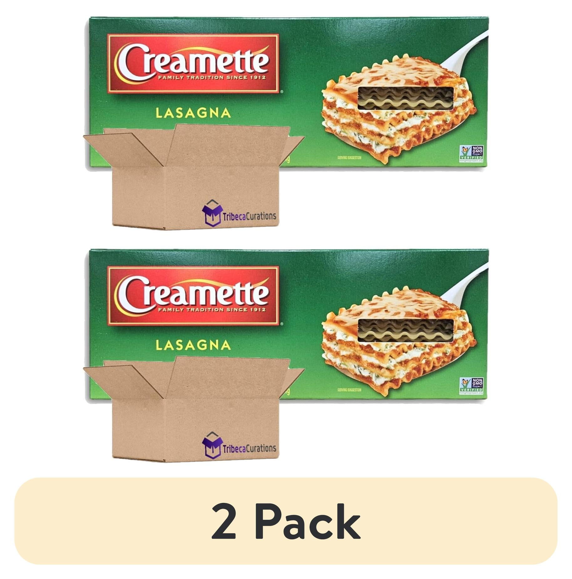 (2 pack) Creamette Creamette Pasta Variety Pack Fettuccine, Lasagna ...