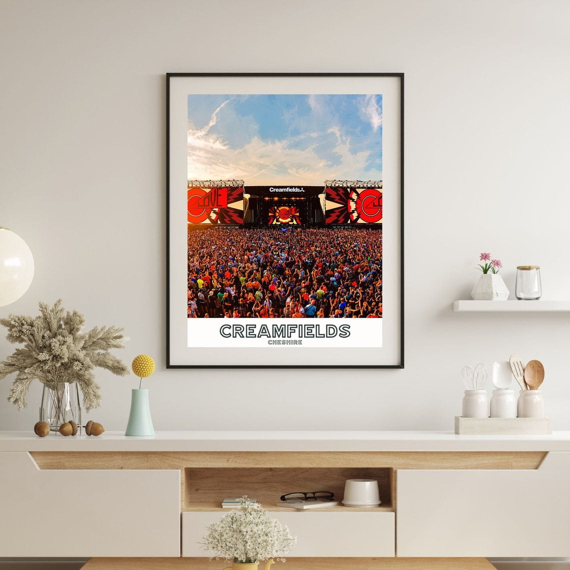 Creamfields Festival Art Print Main Stage, Creamfields North, #113 ...