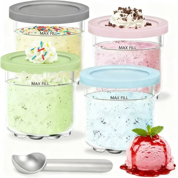 Gallon Ice Cream Containers and Food Storage Buckets for Home Use