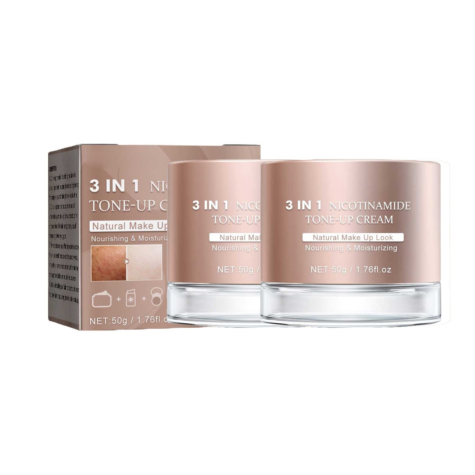 Creams Moisturizers Facial Cream Brightening For Skin 3 In I Tone Up ...