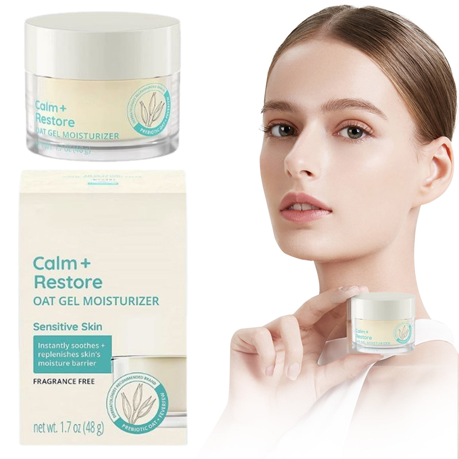 Creams Moisturizers Glister Anti-Cavity Toothpaste, Calm+ Oat Gel ...