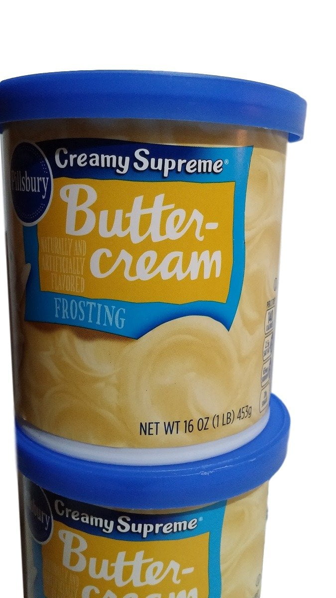 Creamy Buttercream Frosting 16 oz (Pack of 2) - Walmart.com