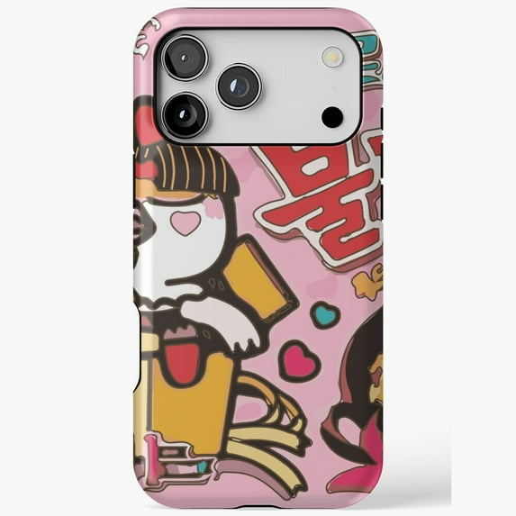 Creamy Carbonara Noodles Parody Food Art Phone Case Compatible iPhone ...