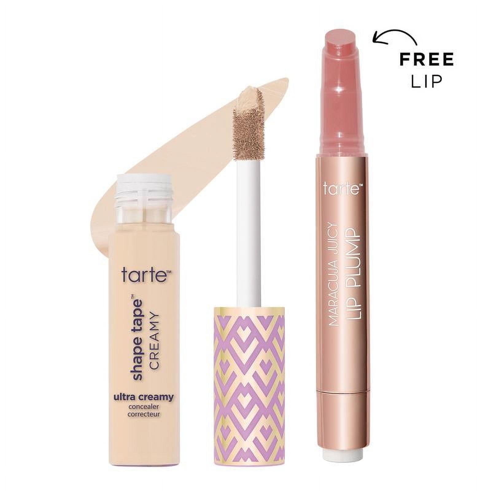 Creamy Concealer and Passionfruit Juicy Lip Color Kit Smooth ...