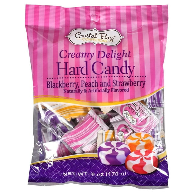 Creamy Delight Hard Candy Coastal Bay 6oz bag Lot of 2 - Walmart.com