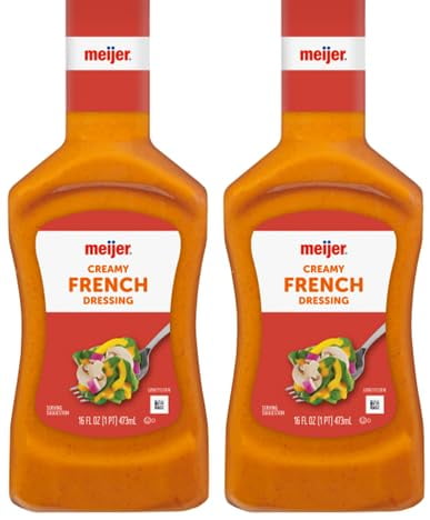 Creamy French Salad Dressing (Pack Of 2 Bottles), 16 oz Bottle ...