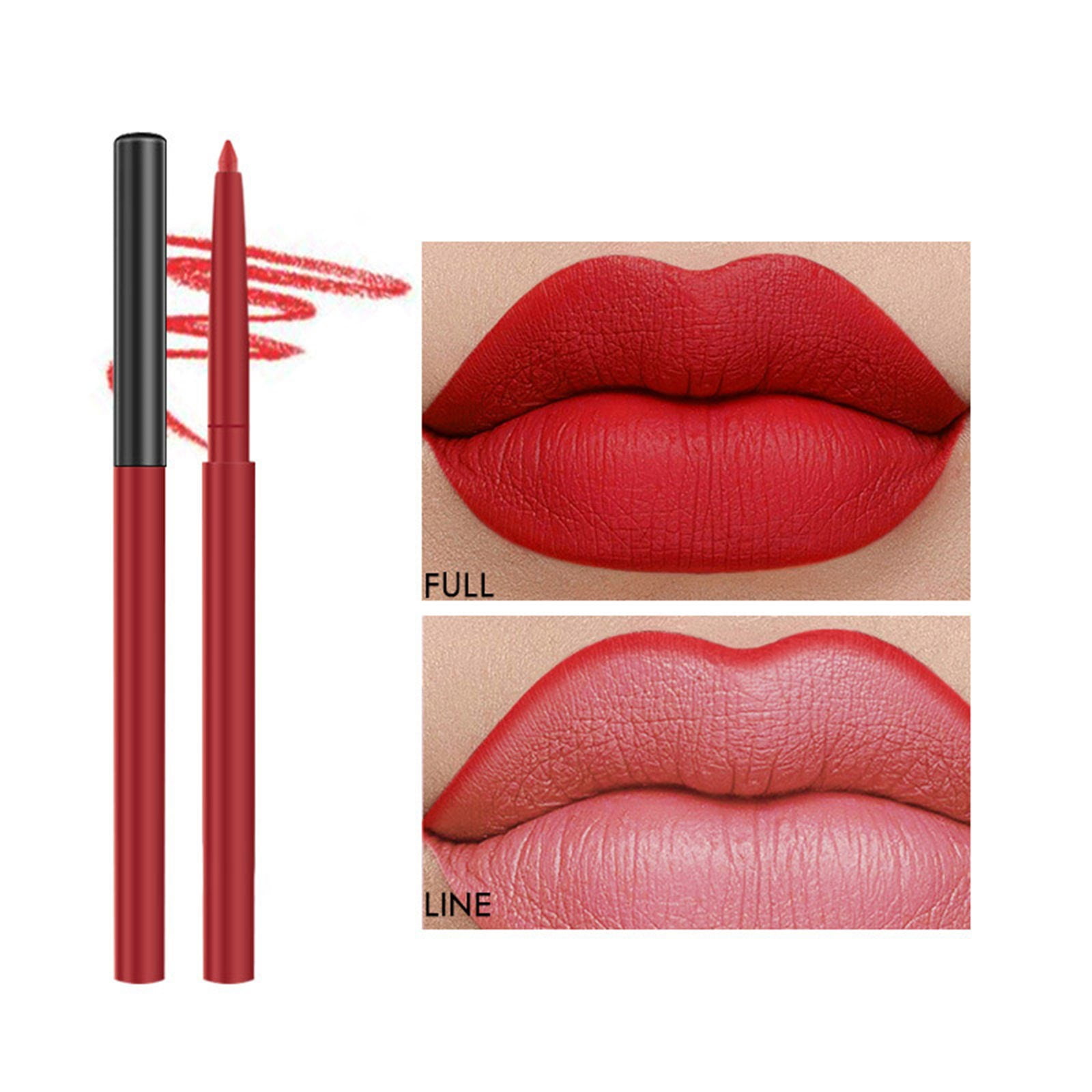 Creamy Precision 18 Color Waterproof Lipstick Lip Liner Long Lasting ...