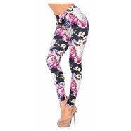 TeeHee Little Kids Girls Fashion Cotton Footless Tights 3 Pair Pack ...