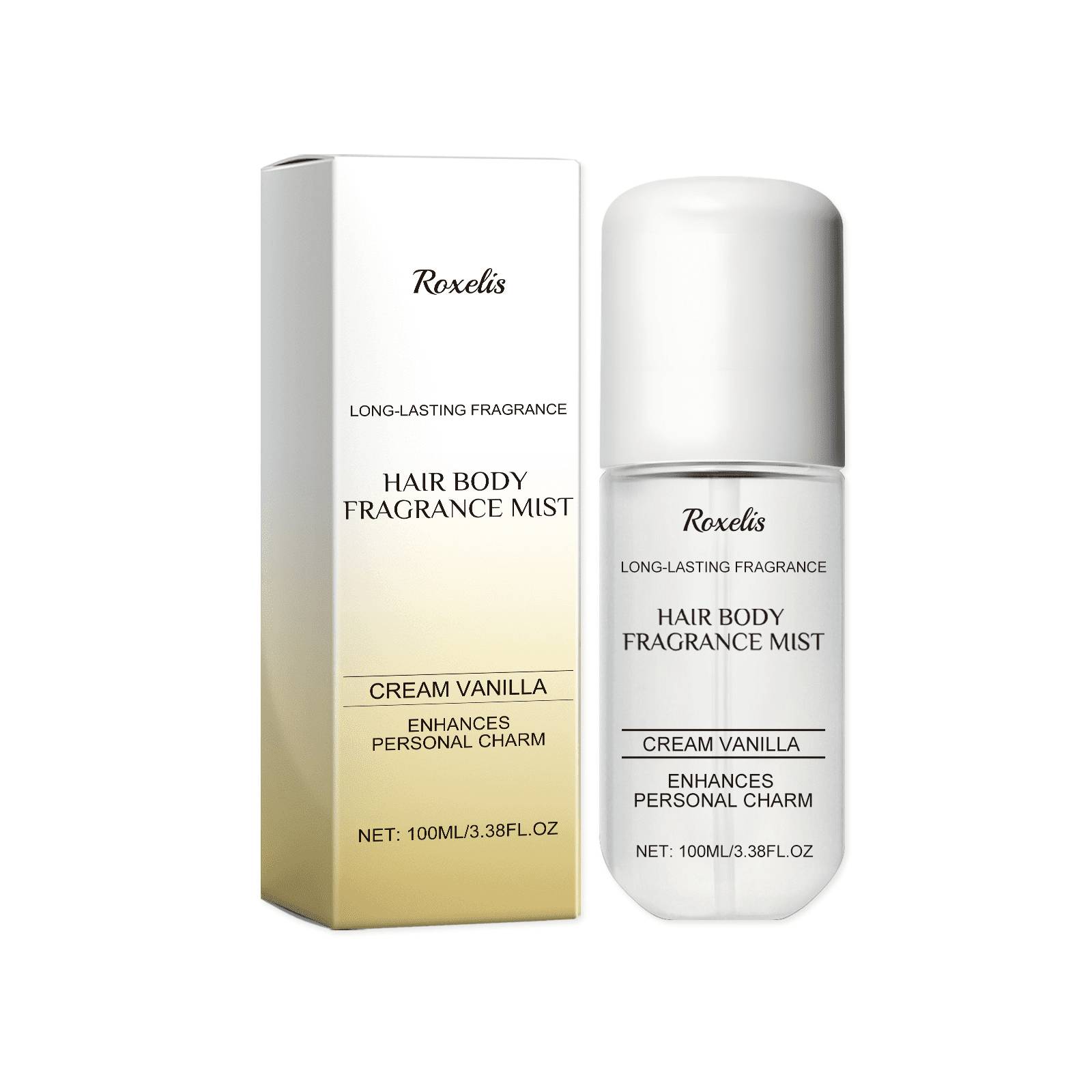 Creamy Vanilla Fragrance Spray Natural Fresh Charm Lasting Fragrance ...