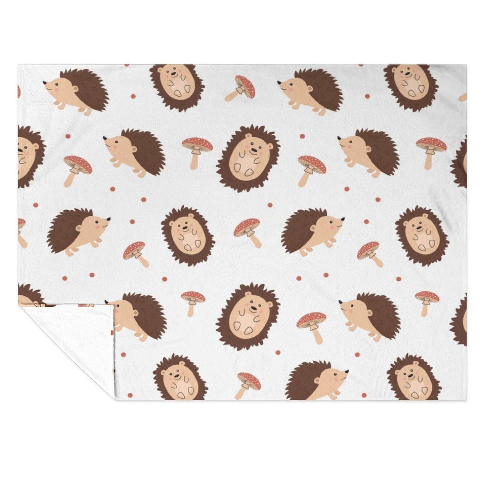 Creaon Autumn Themed PatternLightweight Flannel Blanket 30''x50'', Easy ...