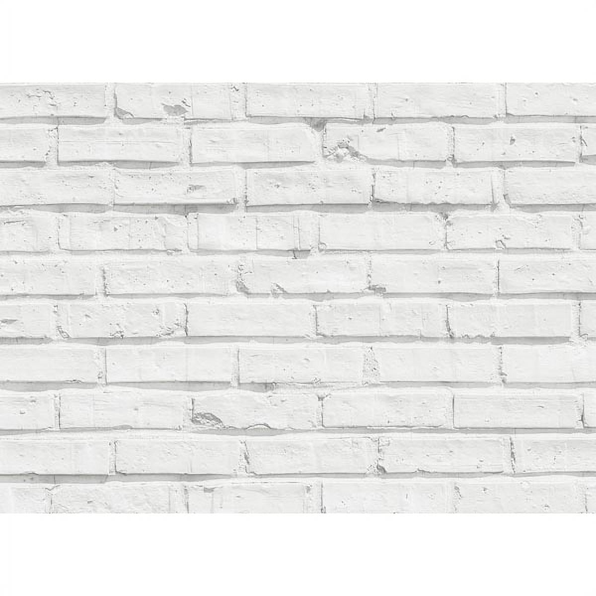 Crearreda White Bricks Kitchen Panel Wall Decals - Walmart.com
