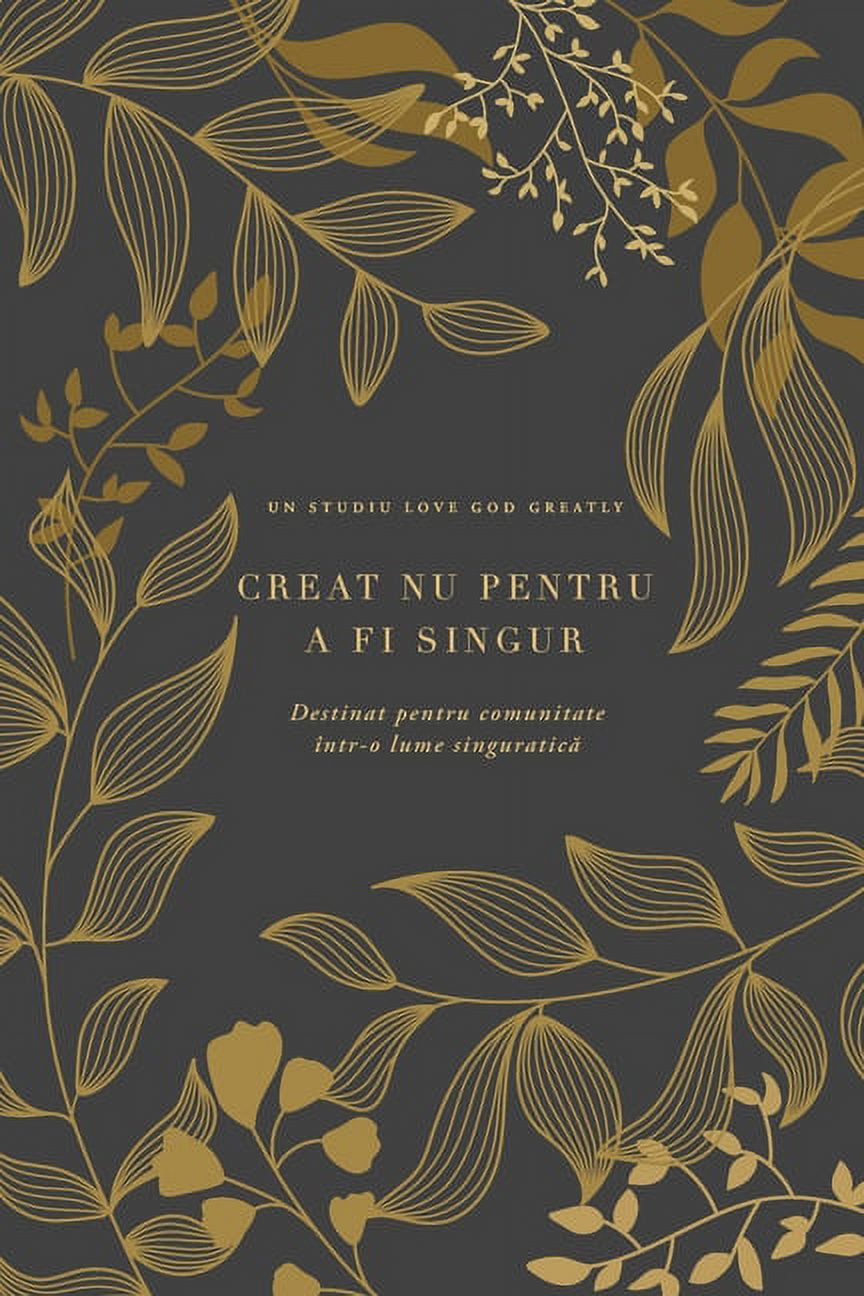 Creat nu pentru a fi singur: Destinat pentru comunitate într-o lume ...