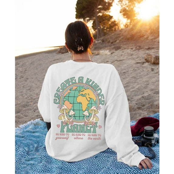 Create A Kinder Planet T-Shirt, Trendy T-Shirt, Aesthetic T-Shirt, Climate Change, Kindnes ...