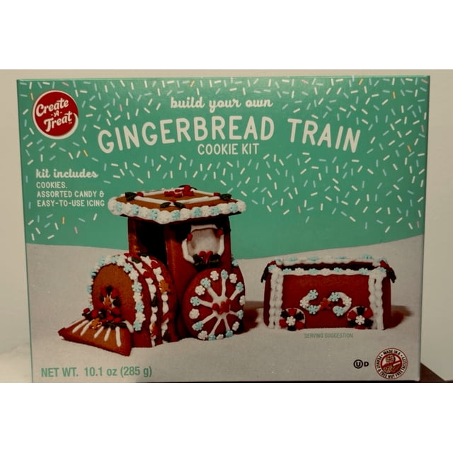 Create-A-Treat Gingerbread Train Cookie Kit, 1 Count - Walmart.com