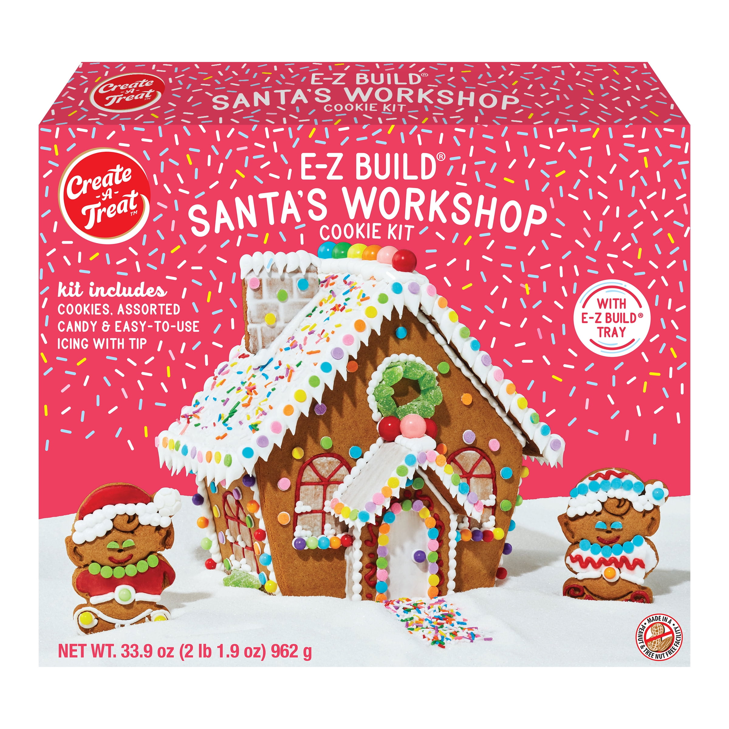 Create A Treat Santas Workshop Gingerbread Kit 33 9 Oz 1 Count