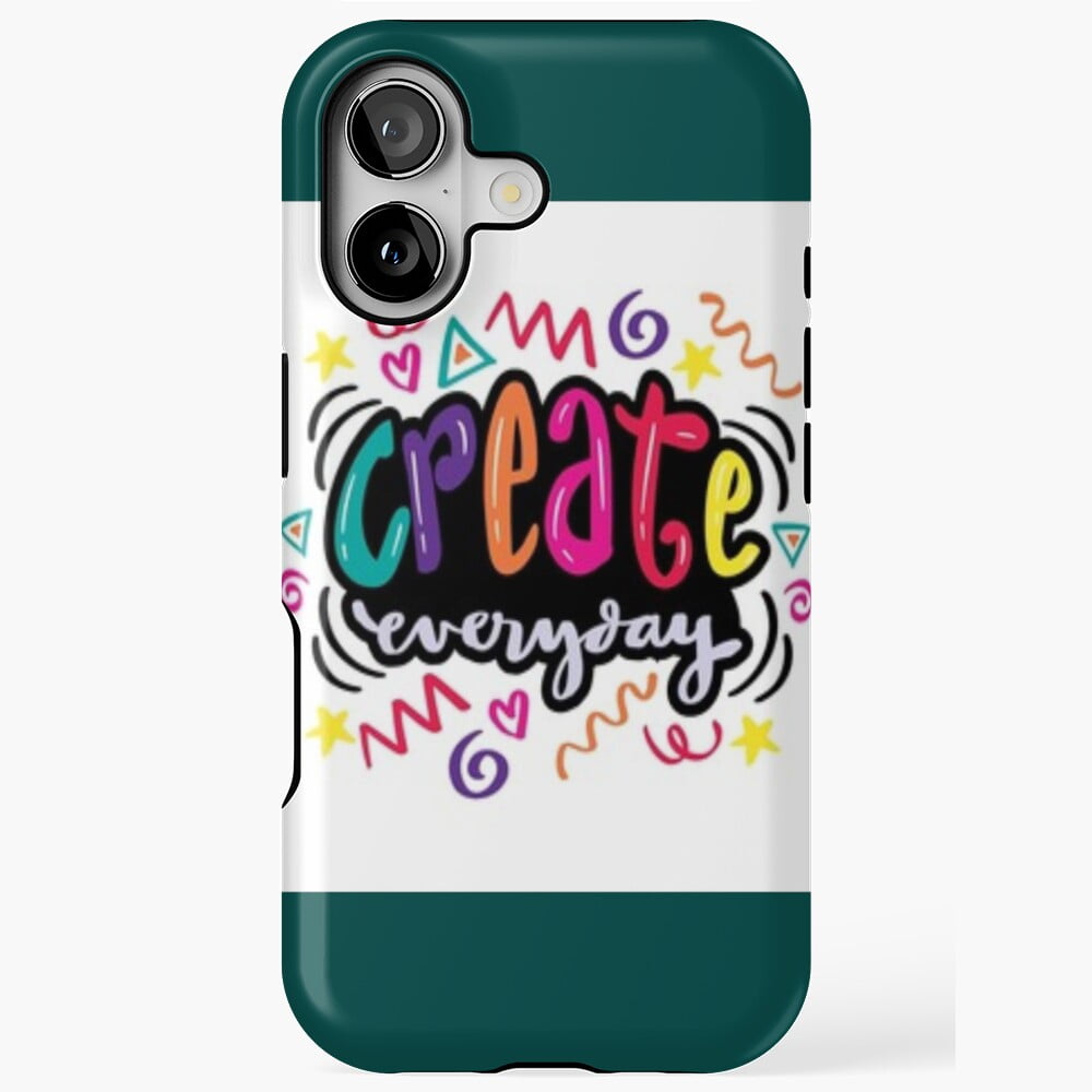 Create Everyday Hand Lettering Motivational Quote Case for iPhone 17 to 11 Pro Max - Walmart.com