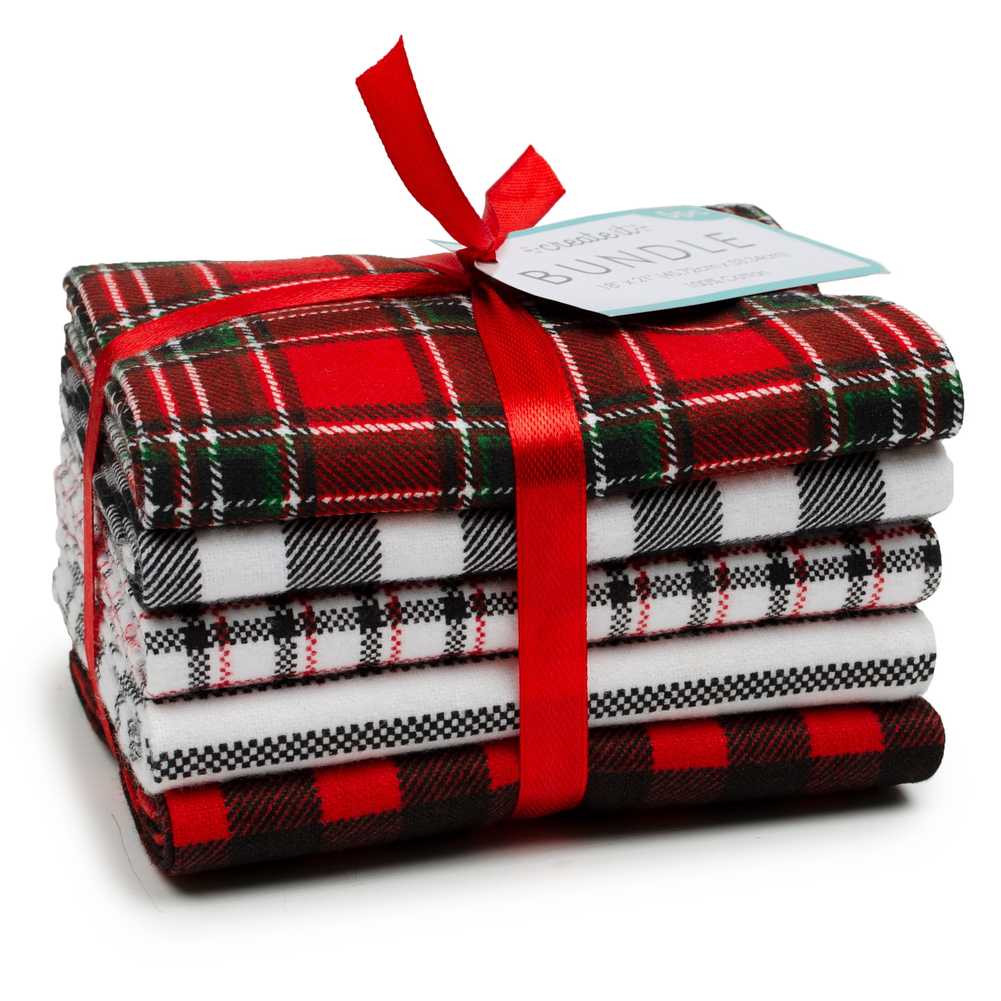 Create It 18"x21" Cotton Flannel Plaid Precut Sewing & Craft Fabric ...